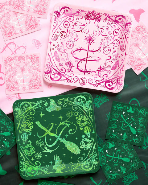 Emerald City Plates - 24 paper plates – Petit Fetti