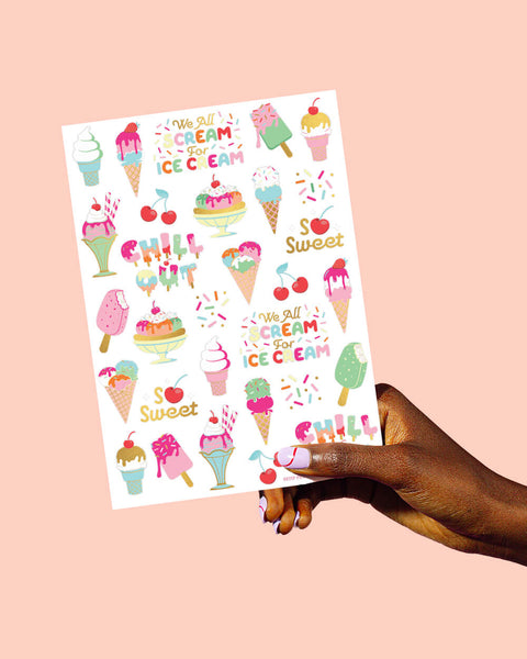 Chill Out Tats - 56 foil temporary tattoos – Petit Fetti